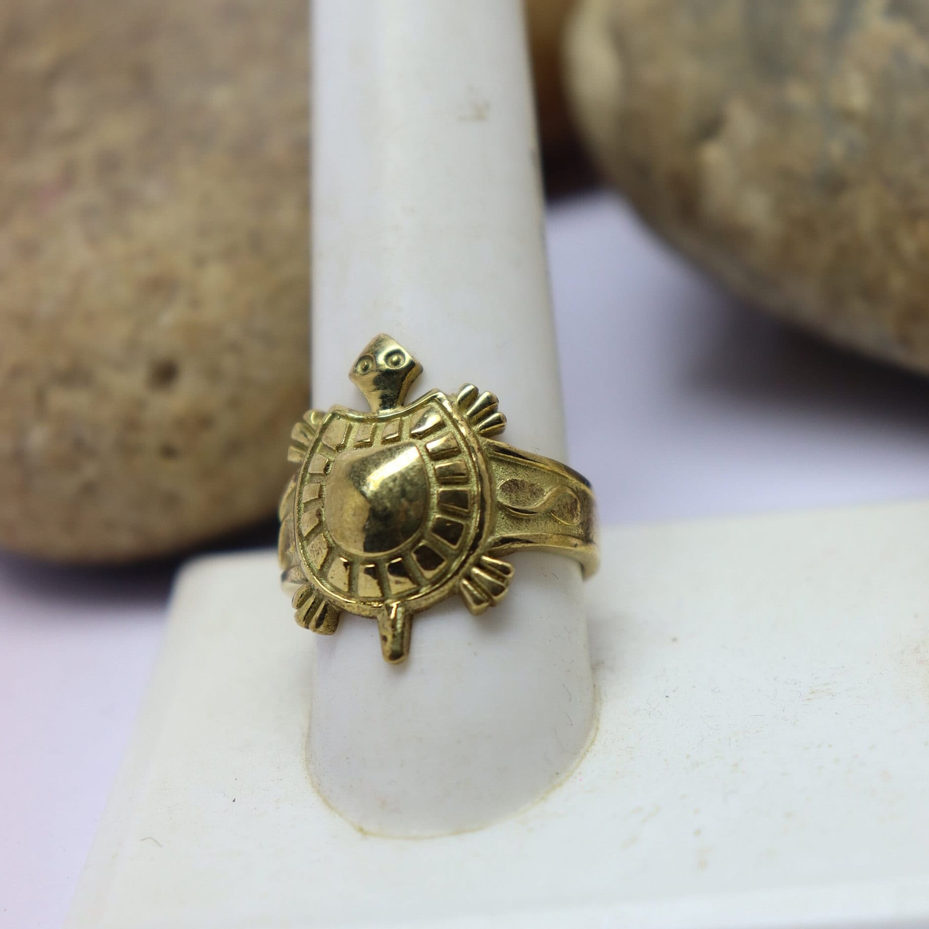 Gold Turtle Ring, Cute Animal Ring, Original Gold Ring, Vermeil Ring ...