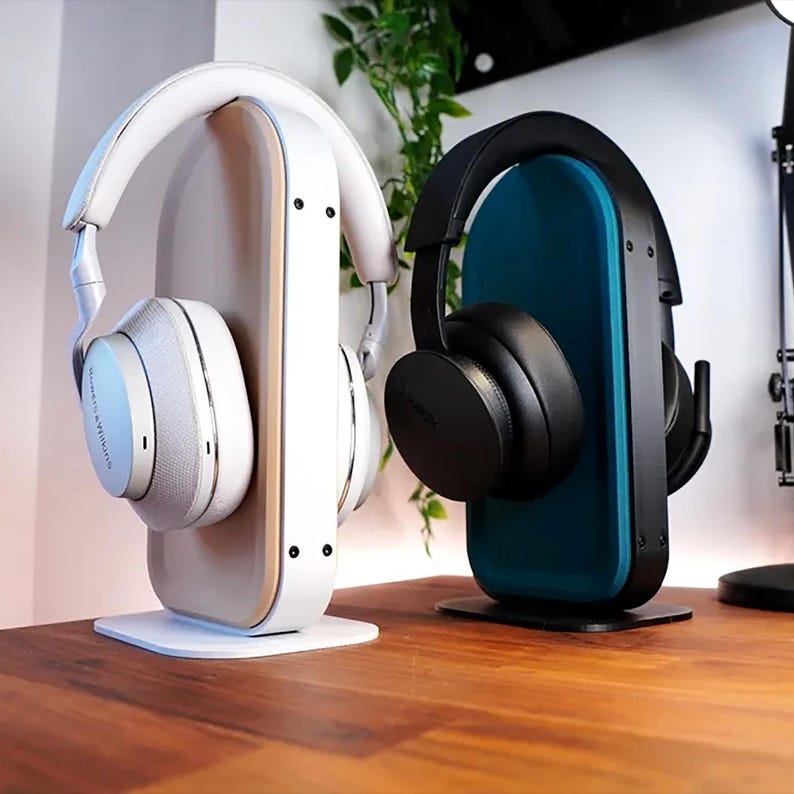 Modern Headphone Stand - Etsy
