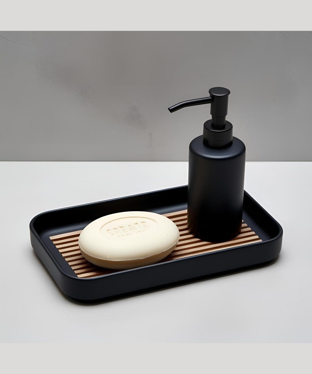 Minimalist Soap Tray: Modern Slatted Soap Dish, USA Made - Etsy