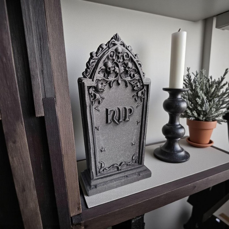 Mini Gothic Gravestone Decor - Etsy