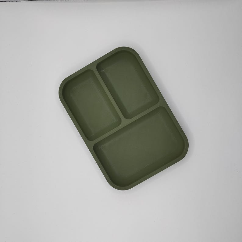 Modern Divided Catch-all Tray II - Etsy