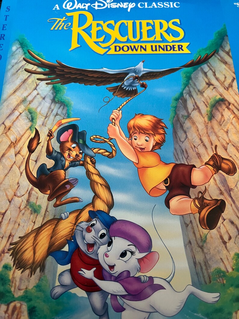 The Rescuers Down Under LD - Etsy