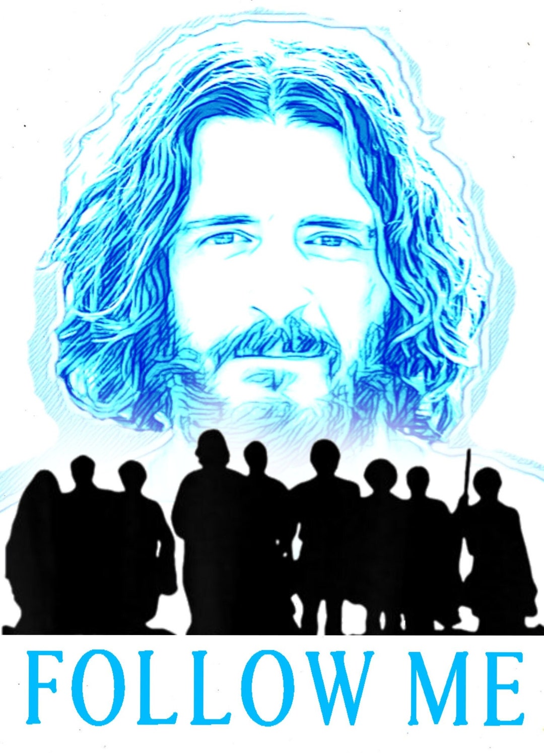 Custom Designed Jesus Tshirt Inspired by the Chosen - Etsy