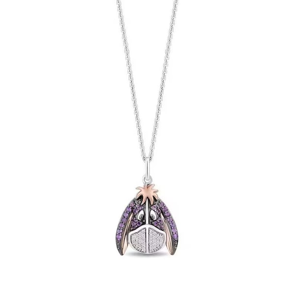 Eeyore Winnie the Pooh Necklace - Etsy UK