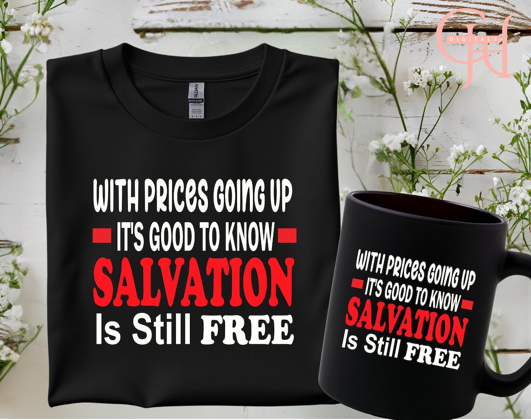 Salvation is Free Svg: Christian Cricut Silhouette Cut File (digital ...