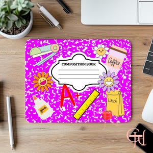 Composition Teacher Mousepad, Custom Mousepad, Instant Download ...
