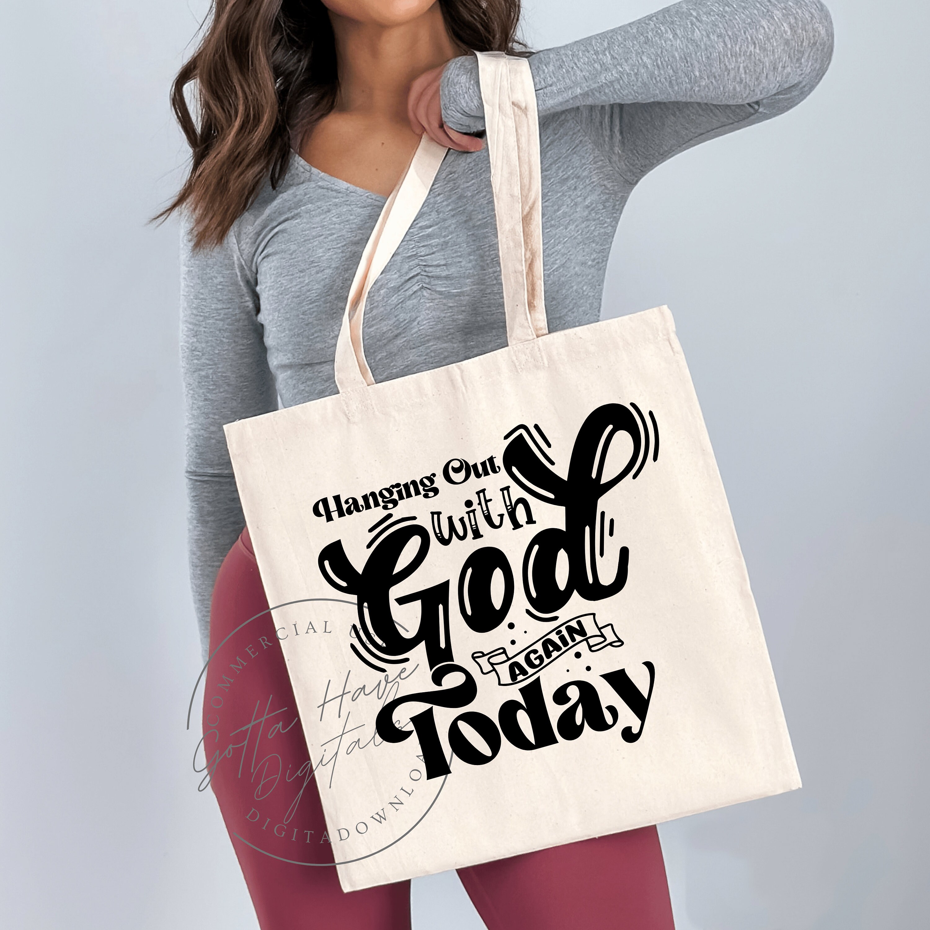 Hanging Out With God Again Today Svg File. Cut File for - Etsy