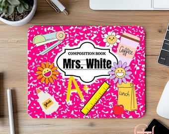 Composition Teacher Mousepad, Custom Mousepad, Digital Download ...