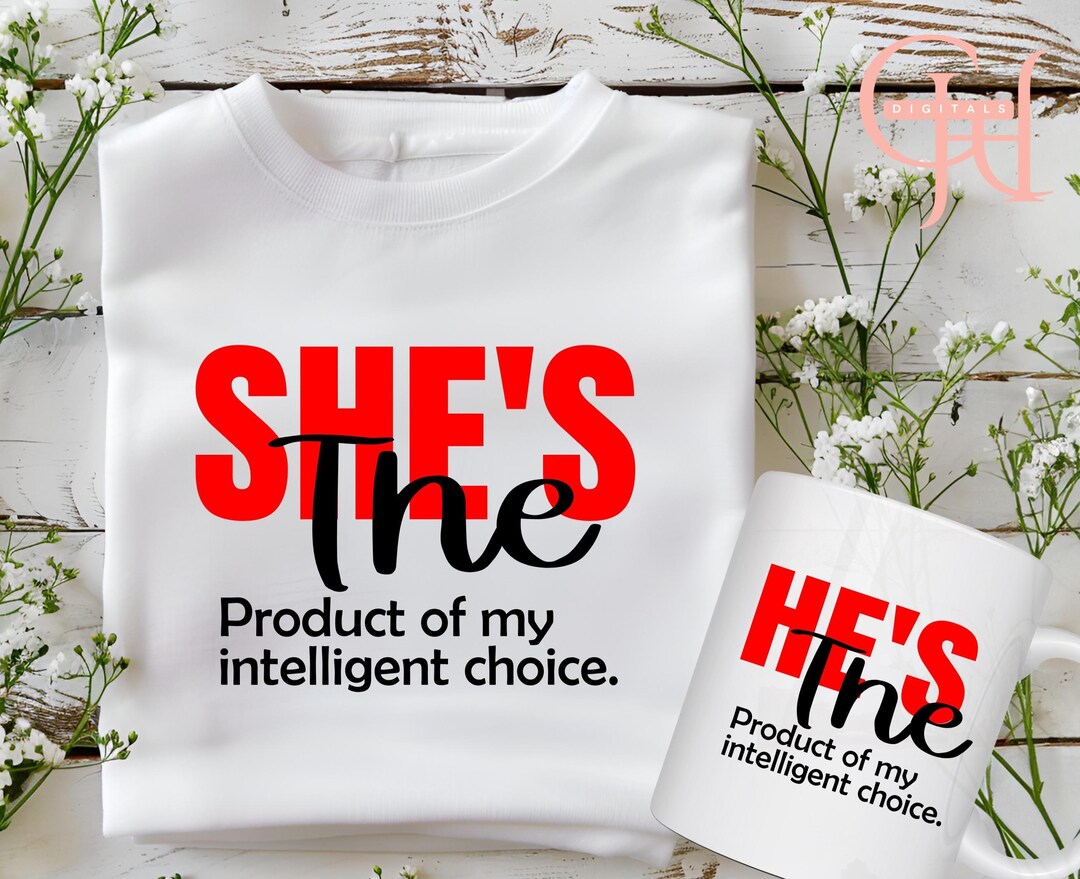 Matching Couple SVG PNG: Christian His & Her Design (digital Download ...