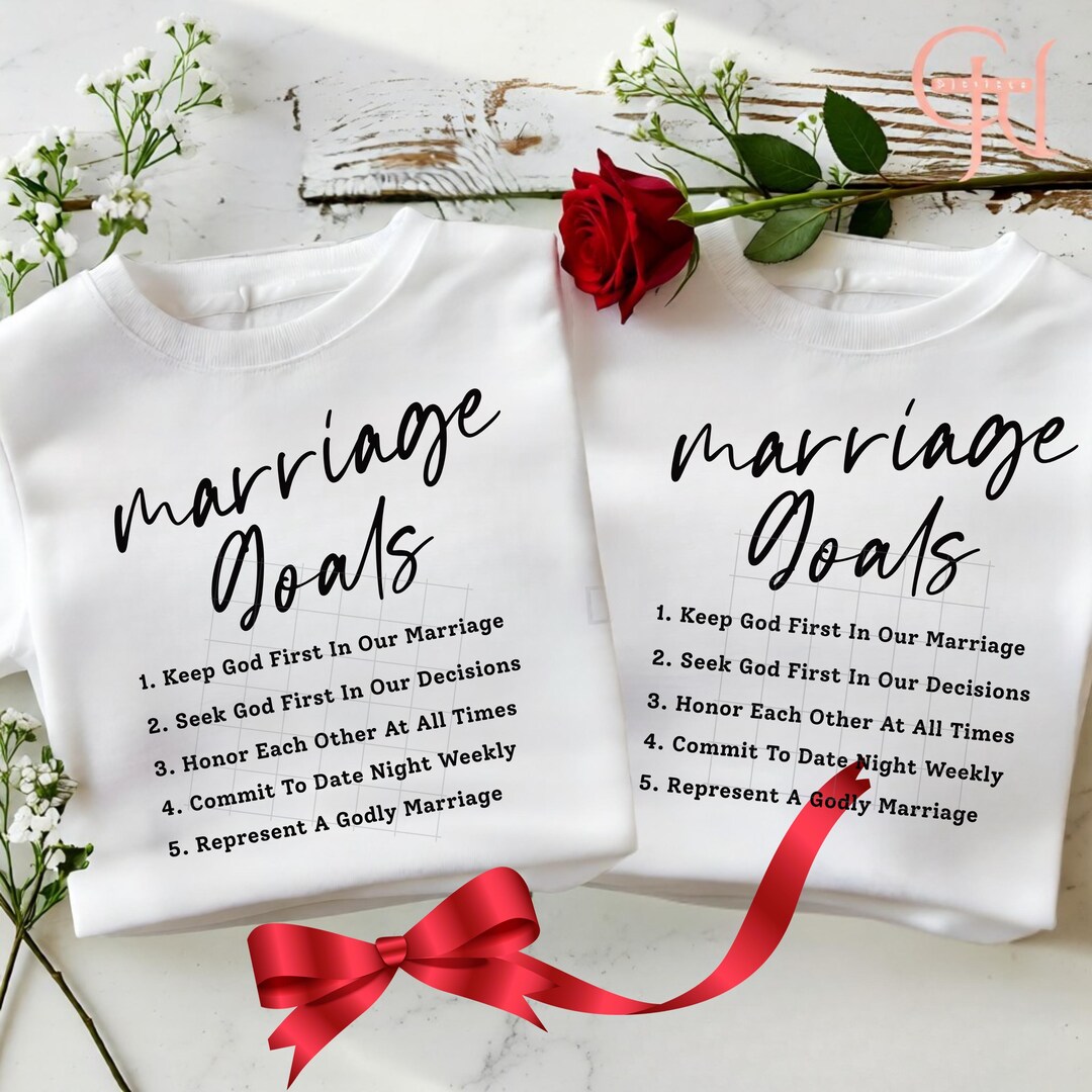 Marriage Goals SVG: Christian Couple Design (digital Download)png ...