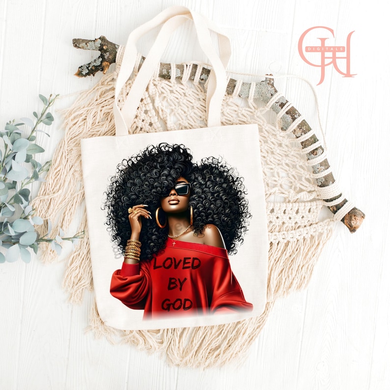 Black Girl Magic PNG: Afro Girly Clipart, Melanin Queen File (digital ...