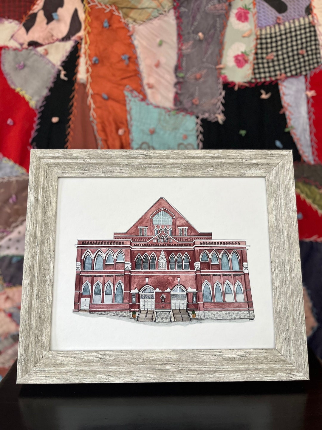 Ryman Auditorium Watercolor Print - Etsy