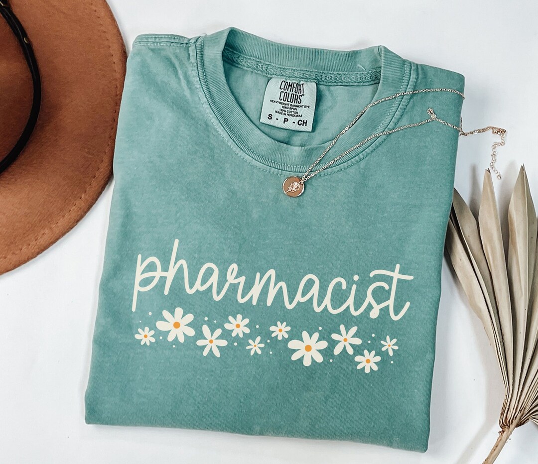 Comfort Colors® Pharmacist Shirt, Pharmacy T-shirt, Pharmacy Tech Shirt ...