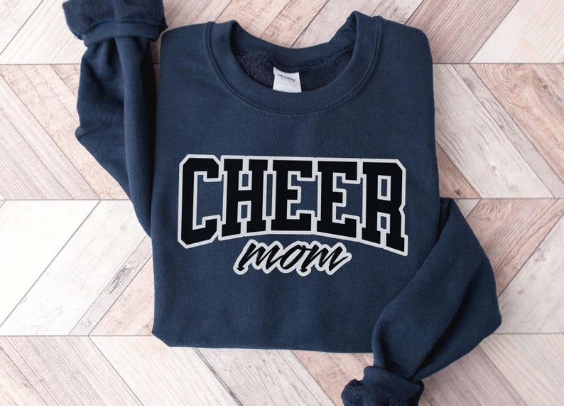 Cheer Mom Sweater, Cheer Mom Sweatshirt, Cheer Mom Gift, Cheerleading ...