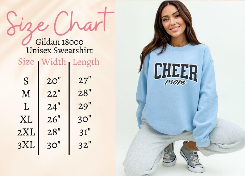 Cheer Mom Sweater, Cheer Mom Sweatshirt, Cheer Mom Gift, Cheerleading ...