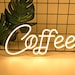 Coffee LED Neon Sign, Neon Signs for Wall Decor, Cafe Shop Sign, Bar ...