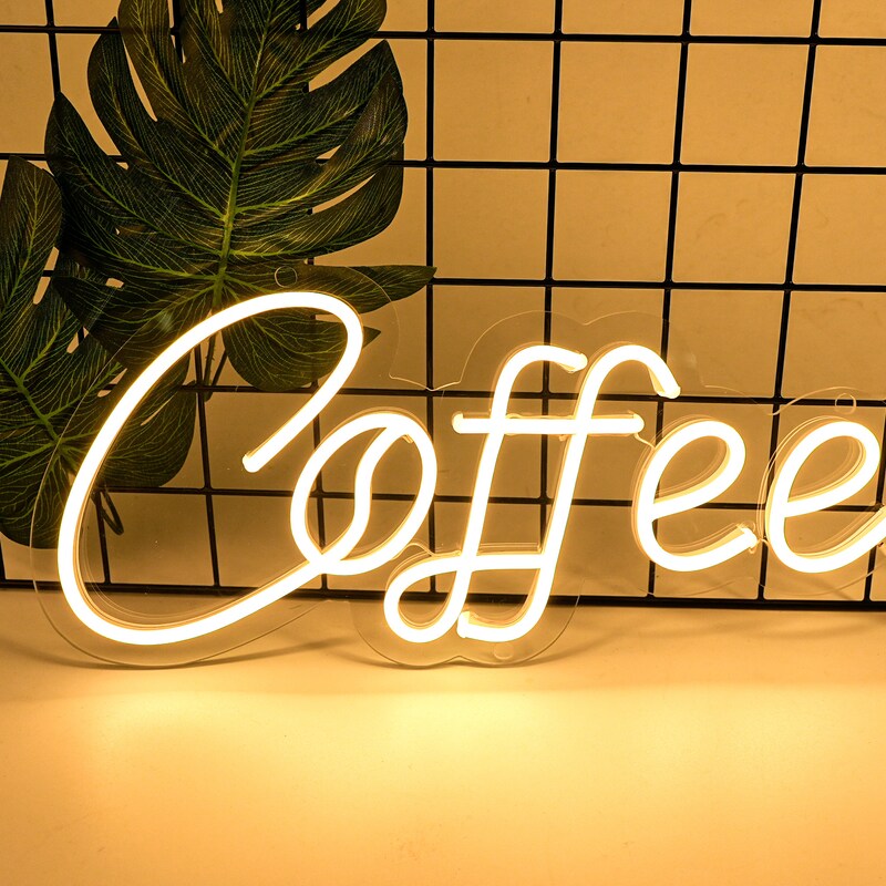 Light up Coffee Sign - Etsy