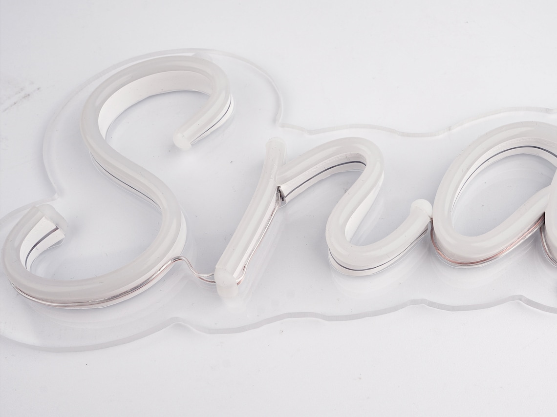 Snacks LED Neon Sign, Neon Signs for Wall Decor, Cafe Shop Sign, Bar ...