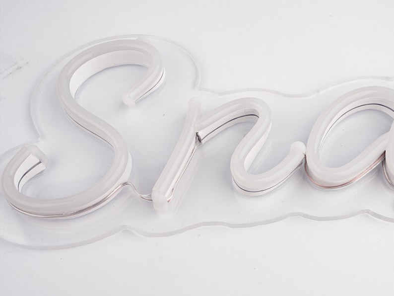 Snacks LED Neon Sign, Neon Signs for Wall Decor, Cafe Shop Sign, Bar ...