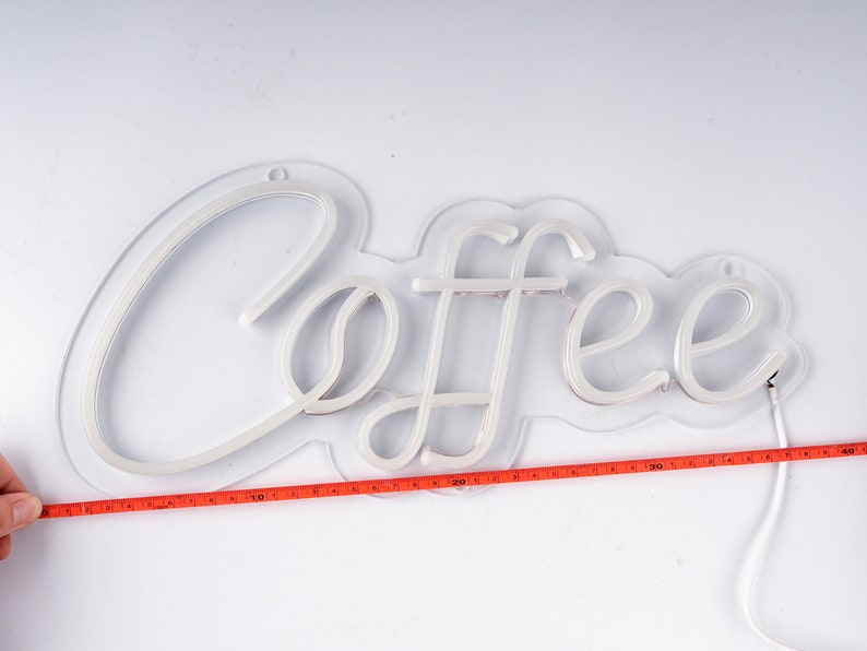 Coffee LED Neon Sign, Neon Signs for Wall Decor, Cafe Shop Sign, Bar ...