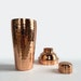 Hammered Copper Cocktail Shaker - Etsy