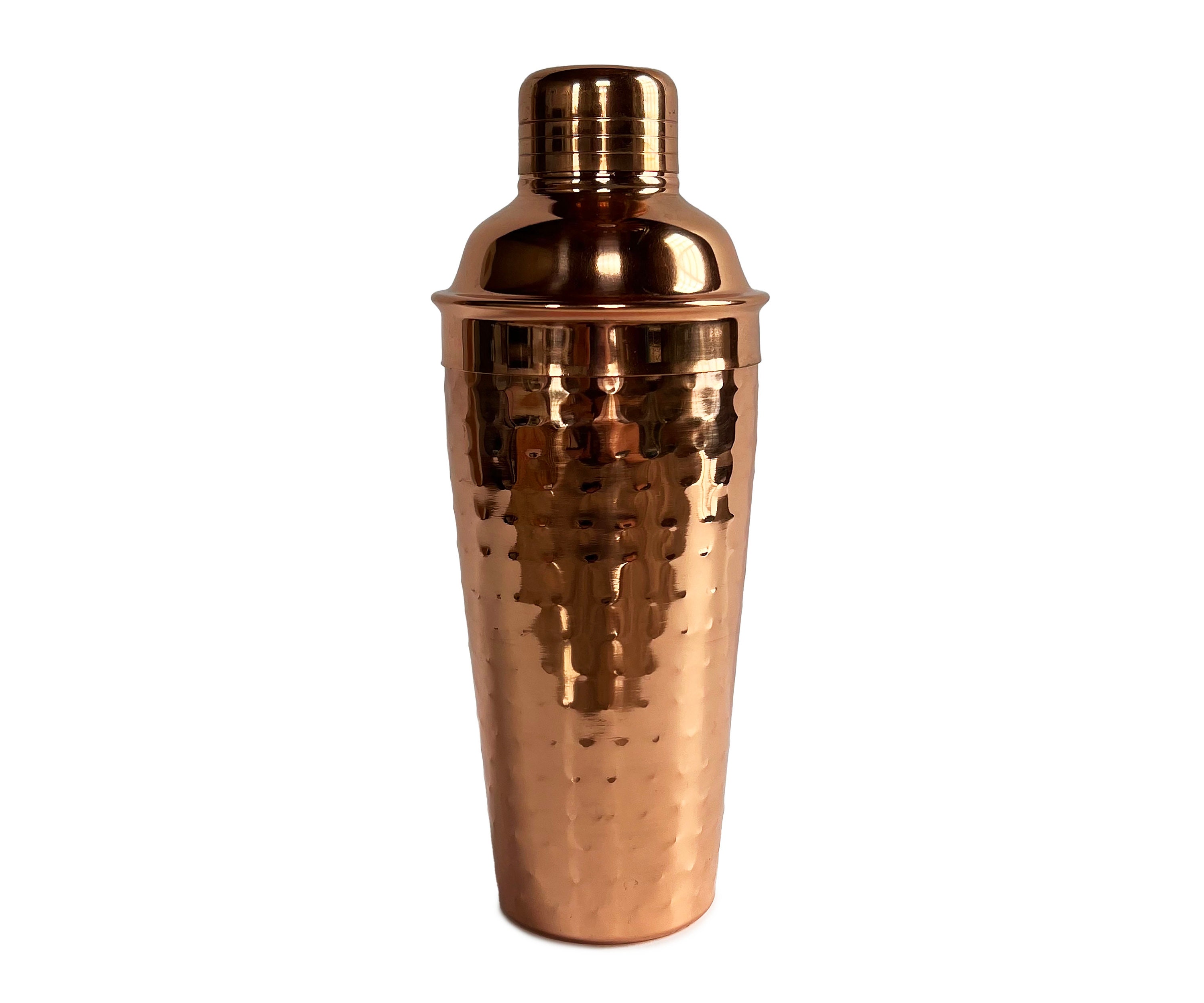 Hammered Copper Cocktail Shaker - Etsy
