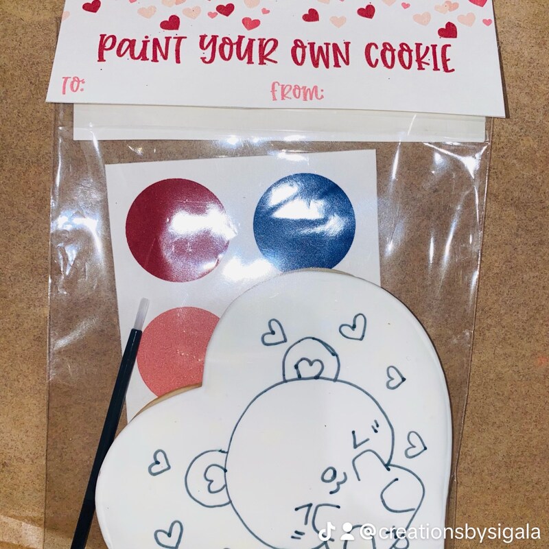 Valentines Day Cookies - Etsy