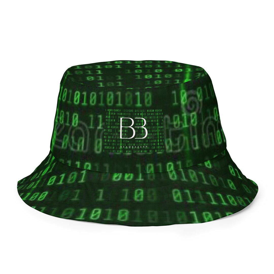 Matrix Reversible Bucket Hat Numbers Festive Hat - Etsy
