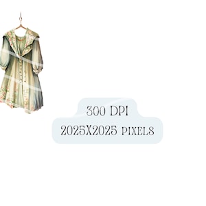 Vintage Anne of Green Gables Clipart Set - Watercolor Clipart for Book ...