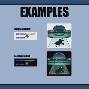 UFO 3 | Twitch Emote | Discord Emoji - Etsy