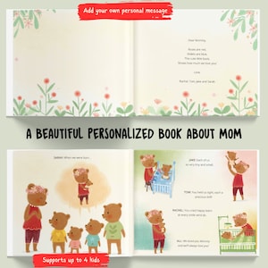 Personalized Mother's Day Book Mommy and Us Gift for Mom, Mum, Mothers ...
