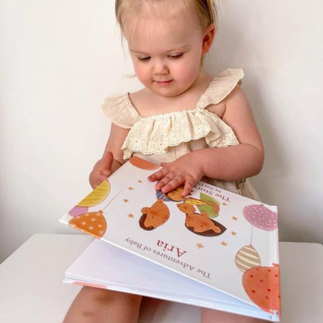 Personalized Baby Book Your Baby's Story sibling Version Second Baby ...