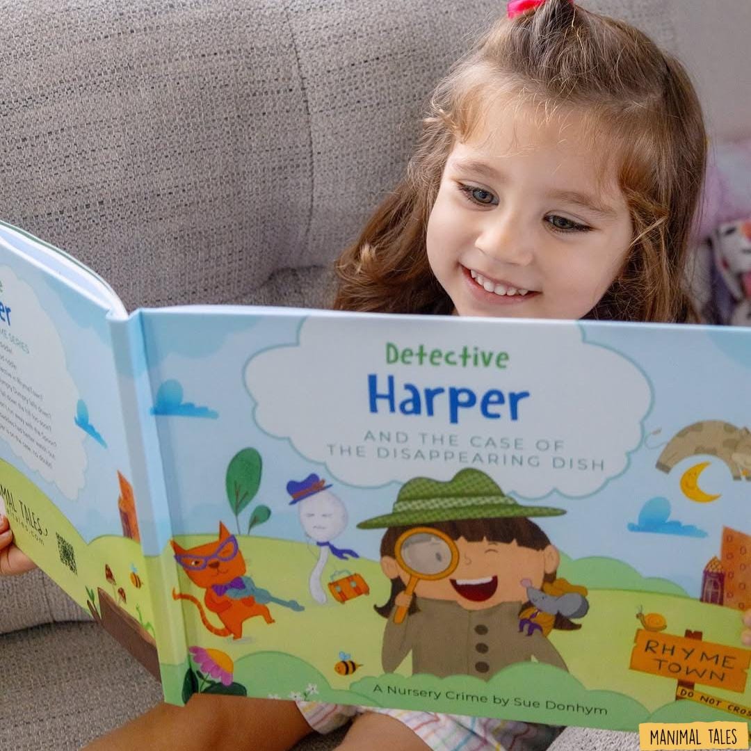 Personalized Book for Kids: Detective A Nursery Rhyme Crime ...