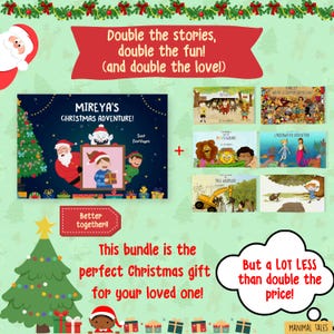 Personalized Christmas Gift Bundle: My Christmas Adventure + Any ...