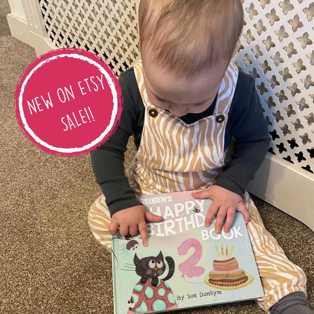 Personalized Birthday Book My Happy Birthday Book Kids - Etsy Australia