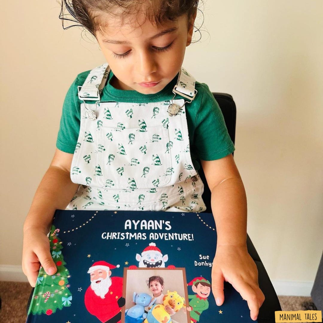 Personalized Christmas Book With Photos- My Christmas Adventure ...