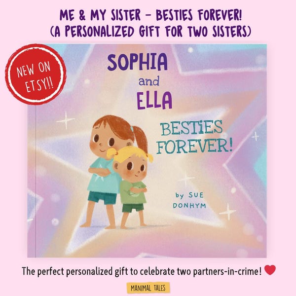 Book From Little Sister - Etsy UK