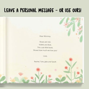 Personalized Mother's Day Book Mommy and Us Gift for Mom, Mum, Mothers ...