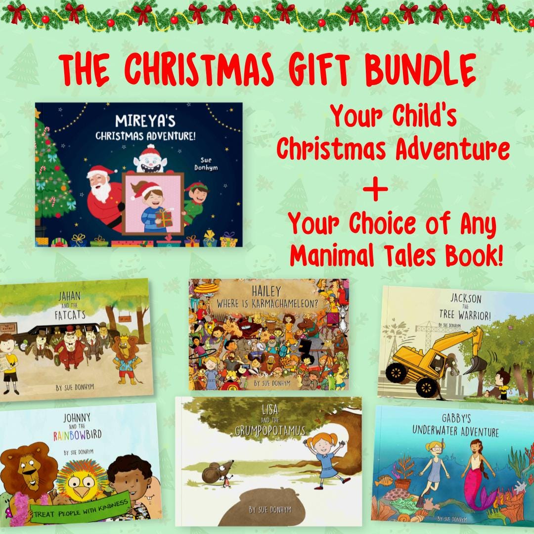Personalized Christmas Gift Bundle: My Christmas Adventure + Any ...