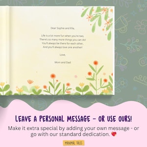 Personalized Book for 2 Sisters, Custom Storybook, Gift for Sisters ...