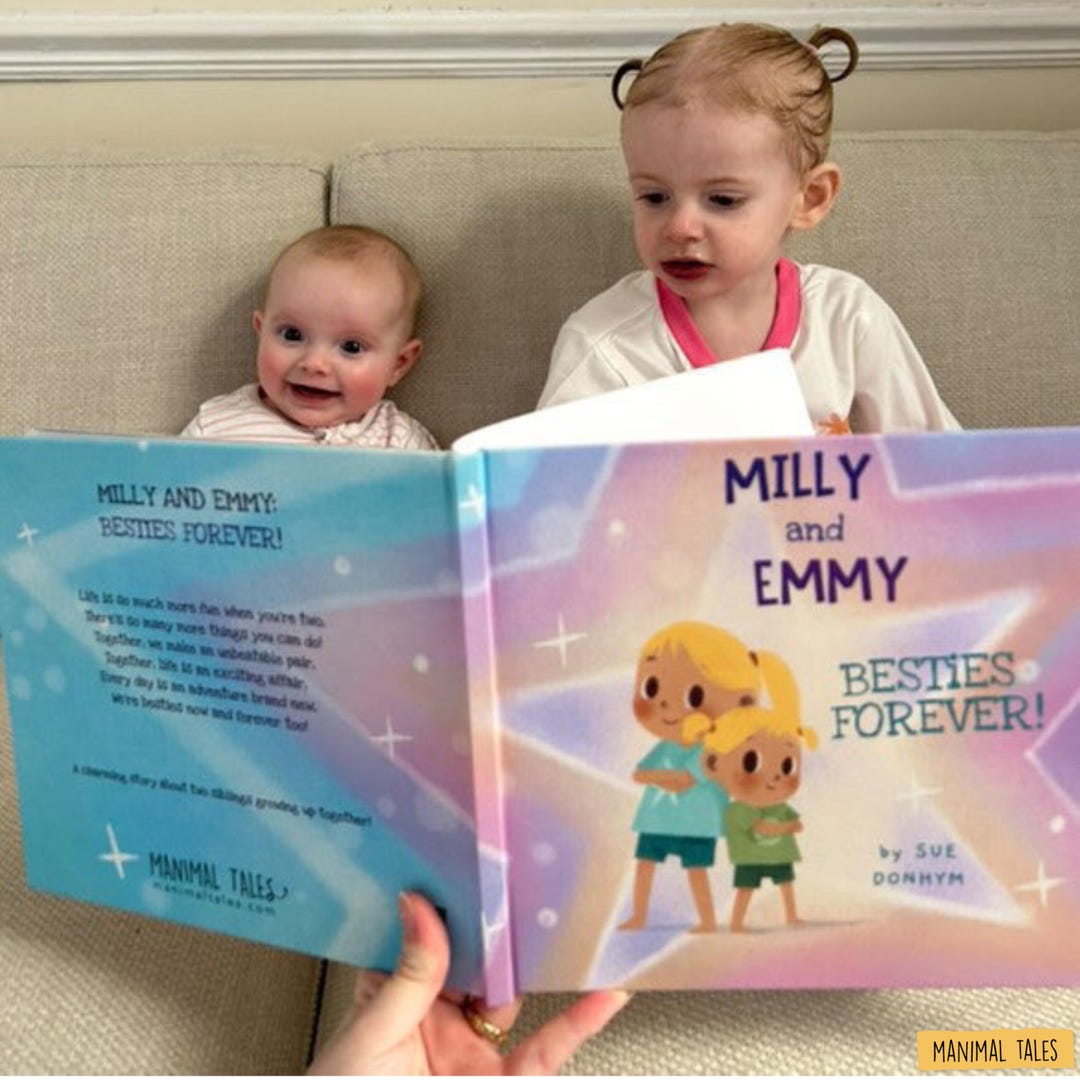 Perfect Personalized Christmas Book for Siblings, My Sibling & Me, Best Custom Gift for Brothers ...