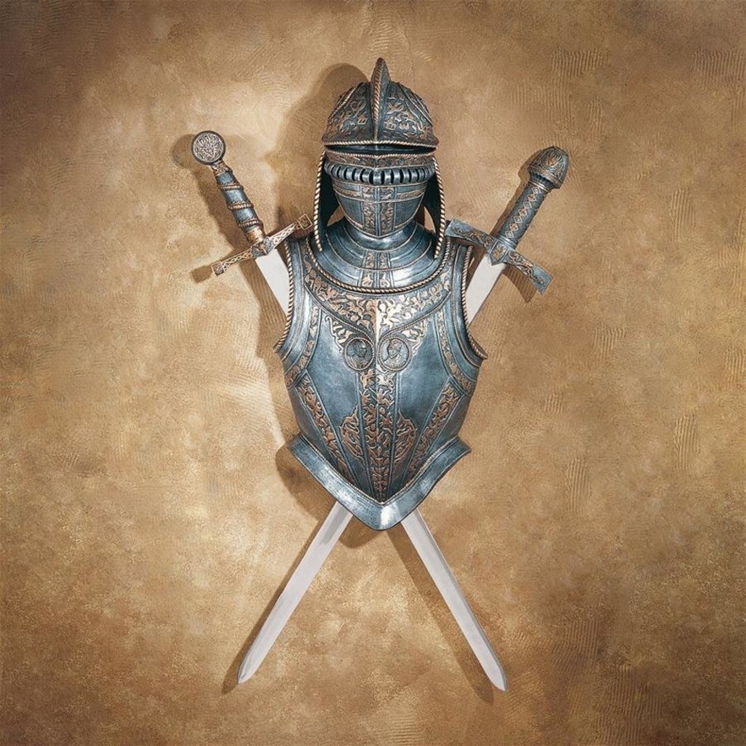 Nunsmere Hall 16th-century Battle Armor Wall Sculpture - Etsy