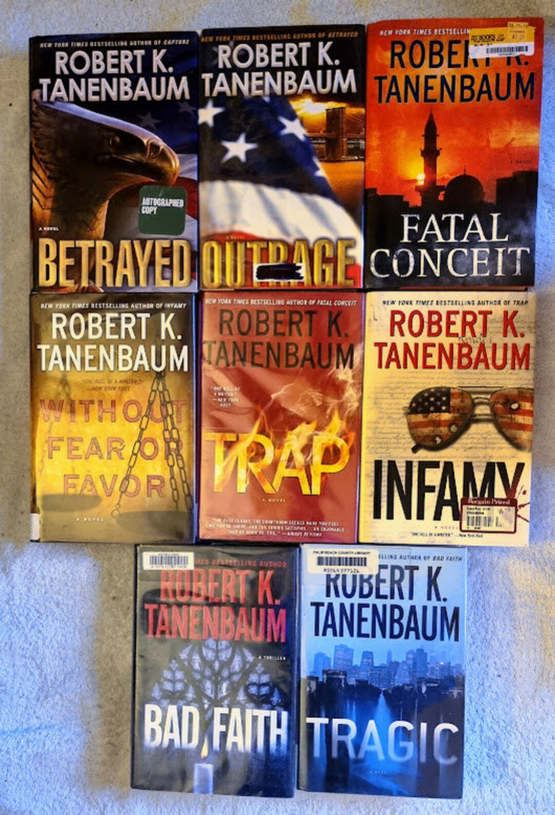 Robert K. Tanenbaum 1.49 Ea. Books Preowned - Mystery - Etsy