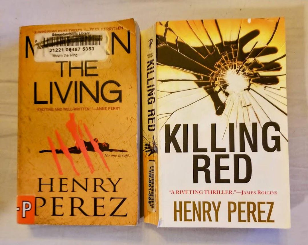 Henry Perez 1.49 Ea. Books Pre-owned - Thriller - Etsy