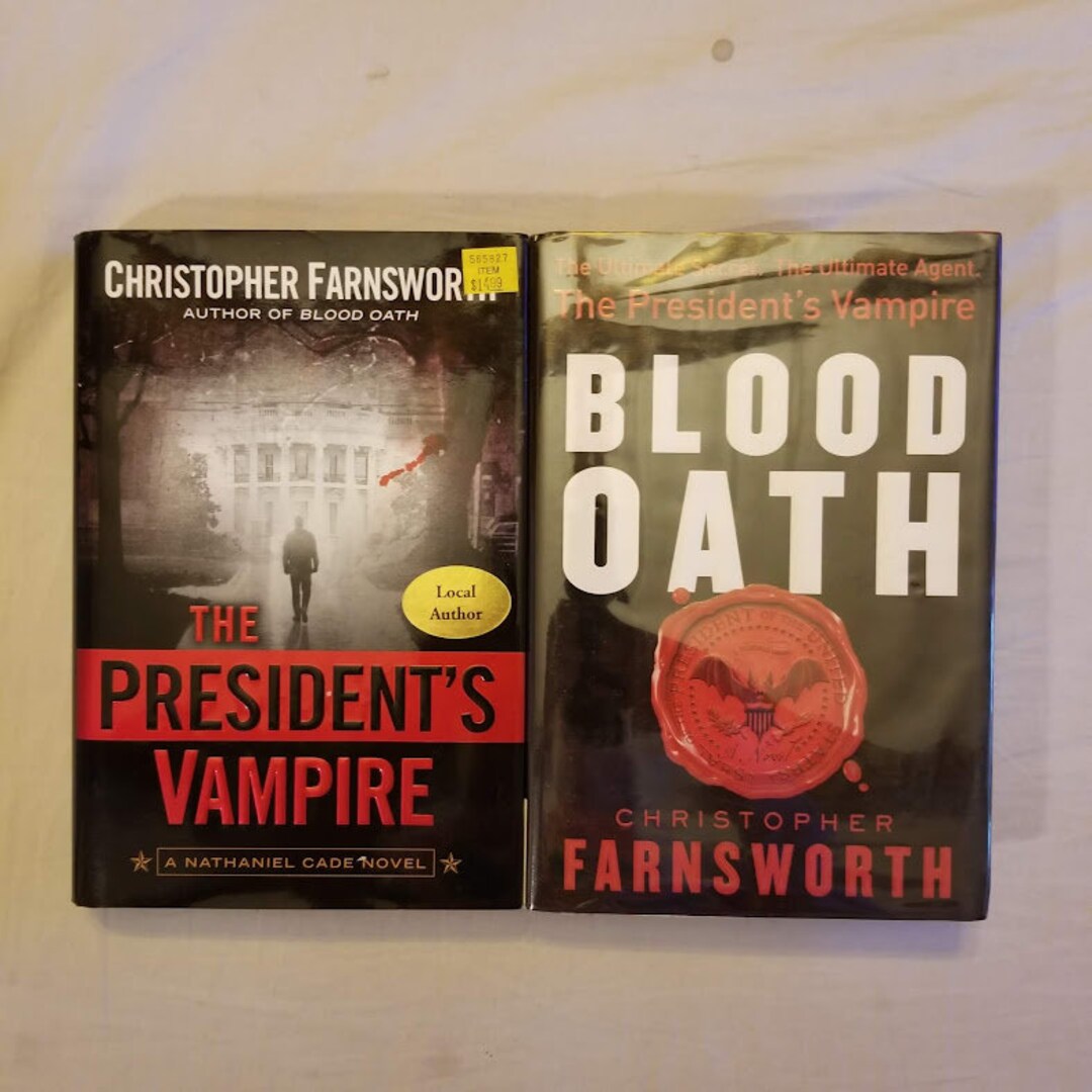 Christopher Farnsworth 1.49 Ea. Books Pre-owned - Horror - Etsy