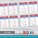 Printable Verbs in French Flash Cards for Home Schooling Learn French ...