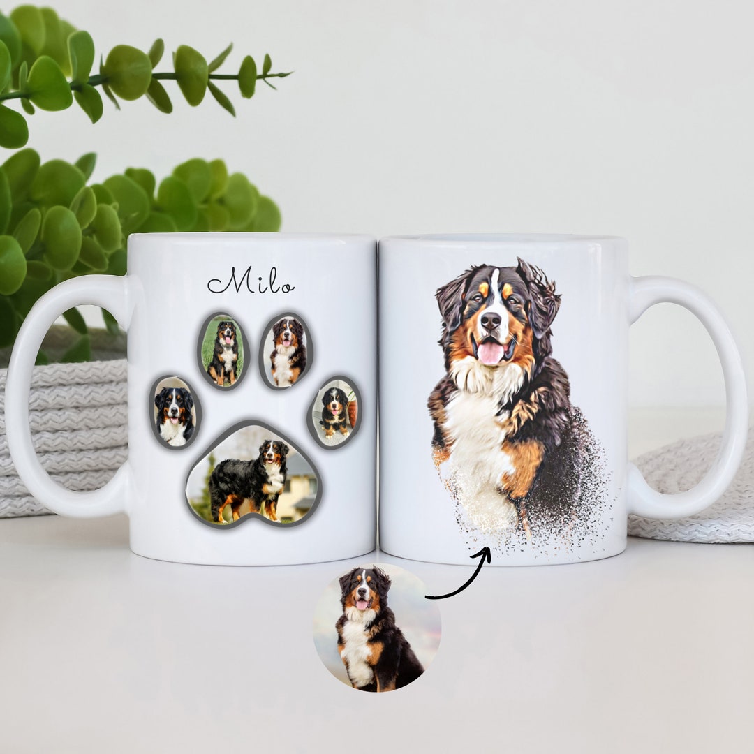 Personalized Pet Mug With Pet Photo Name Custom Dog Mug Dog Coffee Mug ...