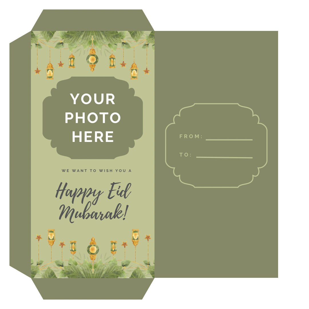 Digital Download - Eid Money Envelope Printable, Eidi Envelope ...