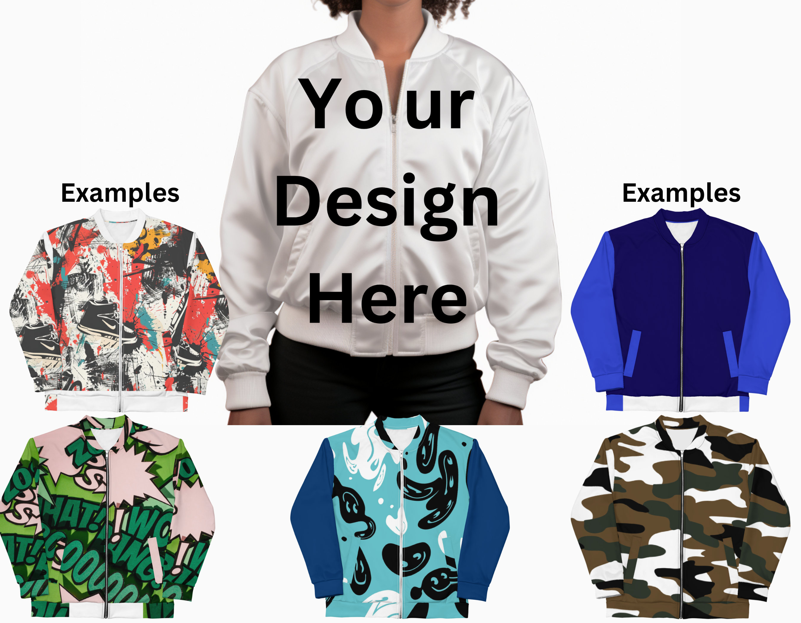 Custom Bomber Jacket, Bomber Jacket, Custom Jacket, Custom Gift, All ...