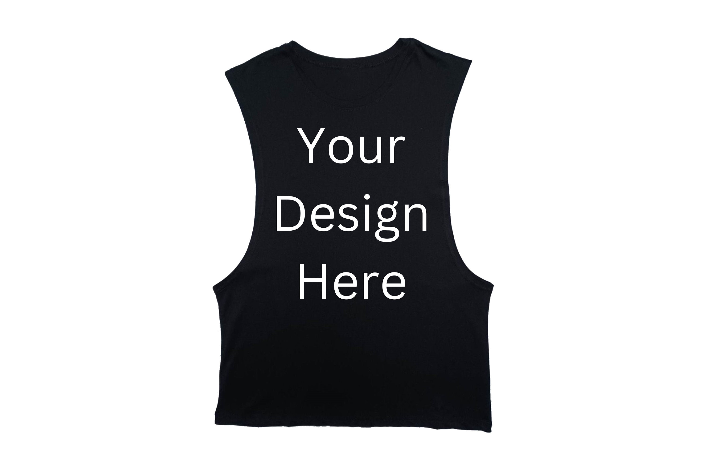 Custom Made Low Arm Stringer Tank Top, Custom Open Arm Tank Top ...